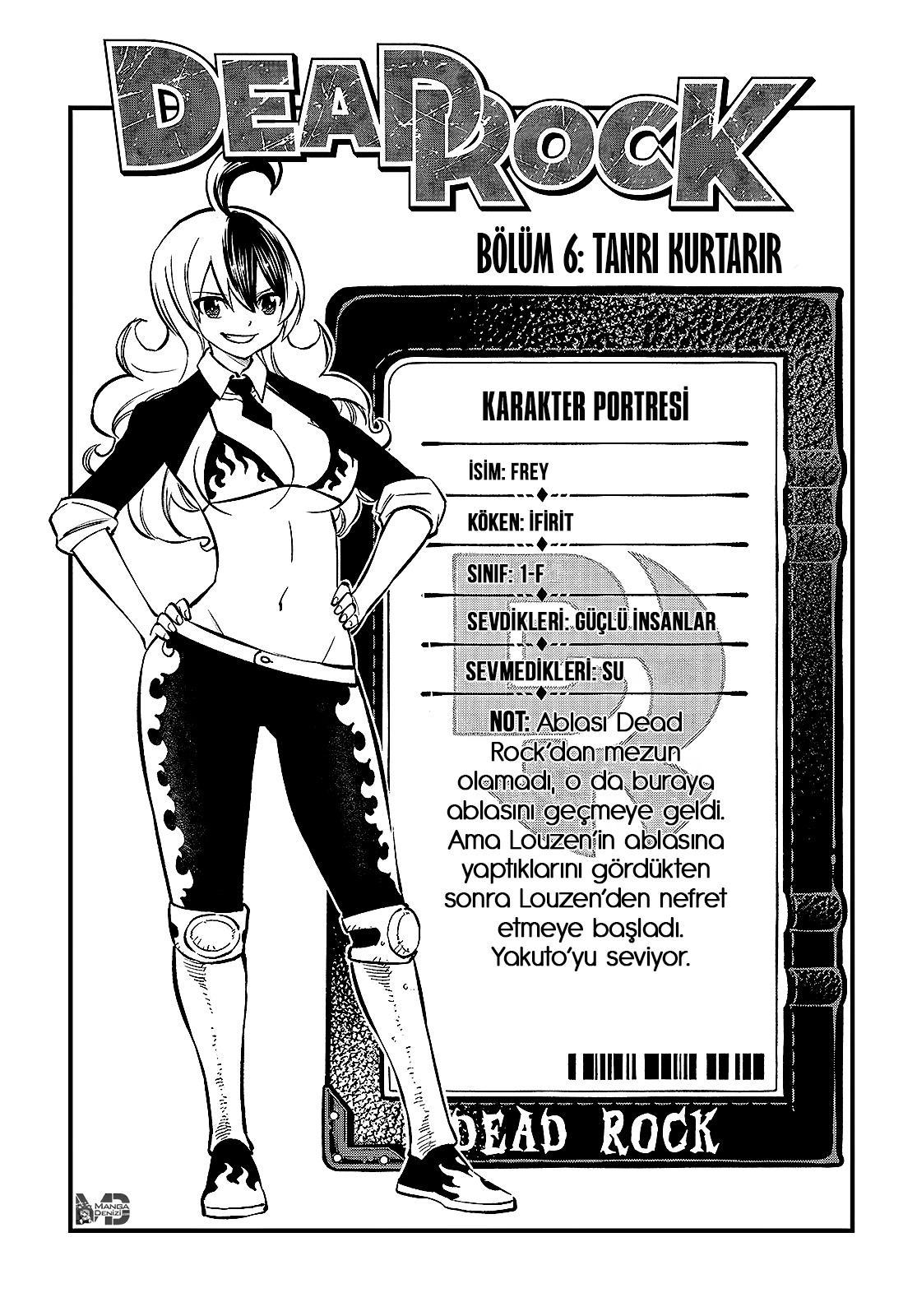 Dead Rock - Bölüm: 06 - Sayfa: 1 Oku | MangaDenizi